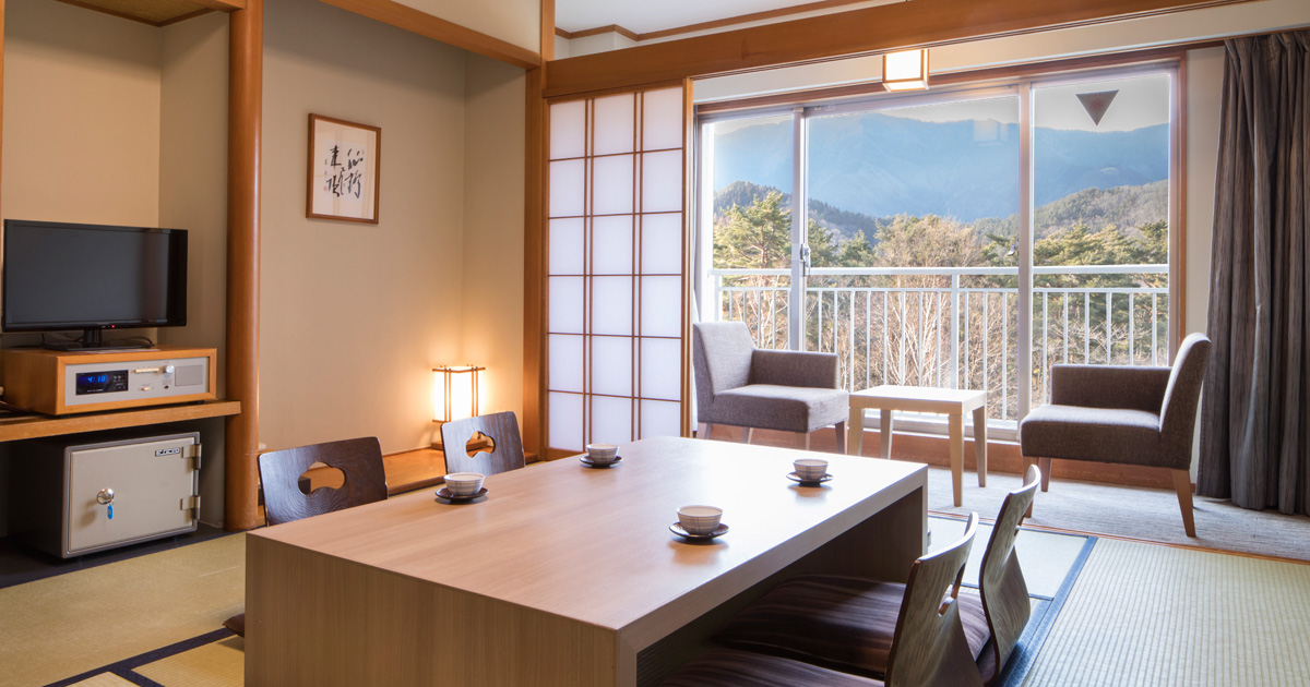 Moderate Japanese-Style Room with Garden View | [Official] Fuji View Hotel